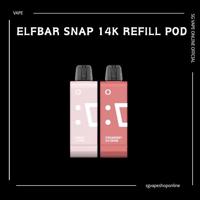 Elfbar Snap Cartridge 14k Puffs | SG Vape Online Shop Singapore – SG ...