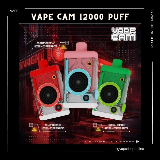 VAPECAM 12000 PUFF SET COD SINGAPORE - SINGAPORE VAPE ONLINE SHOP – SG ...